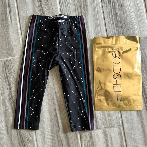 Goldsheep | Matching Sets | New Kidsgoldsheep Babyyoga Leggings Black ...